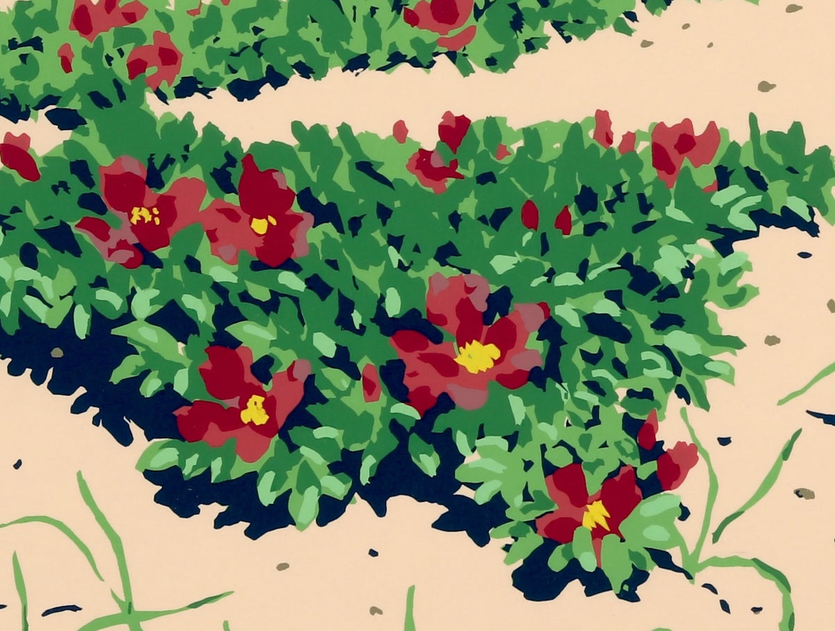 Japanese landscape art - Early summer blooms (Ishikari) - Kenichi ...