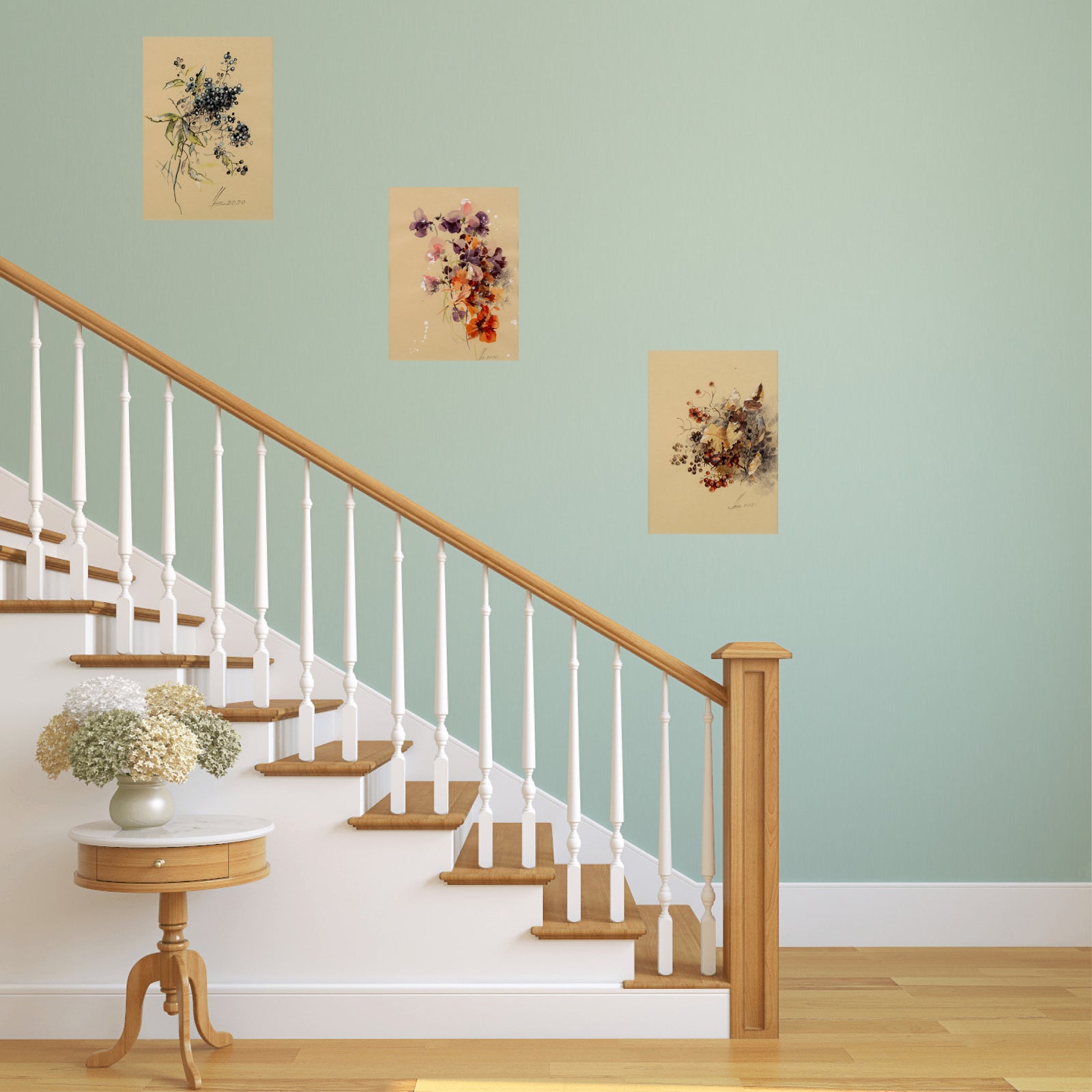 Stair Art - Ideas, Sizes, Recommendations