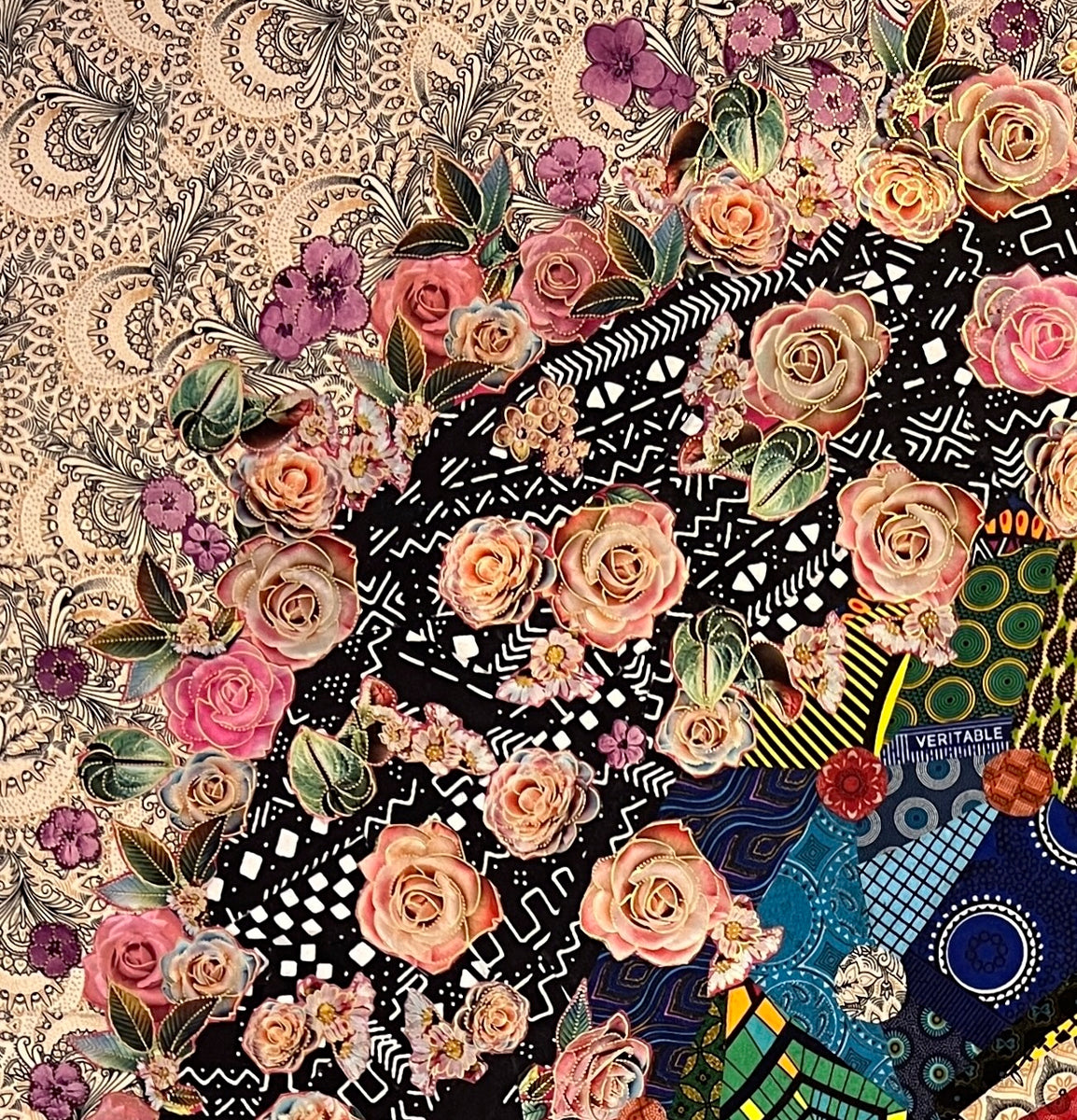 African artist Tsholo Motong, "New Sensation" artwork