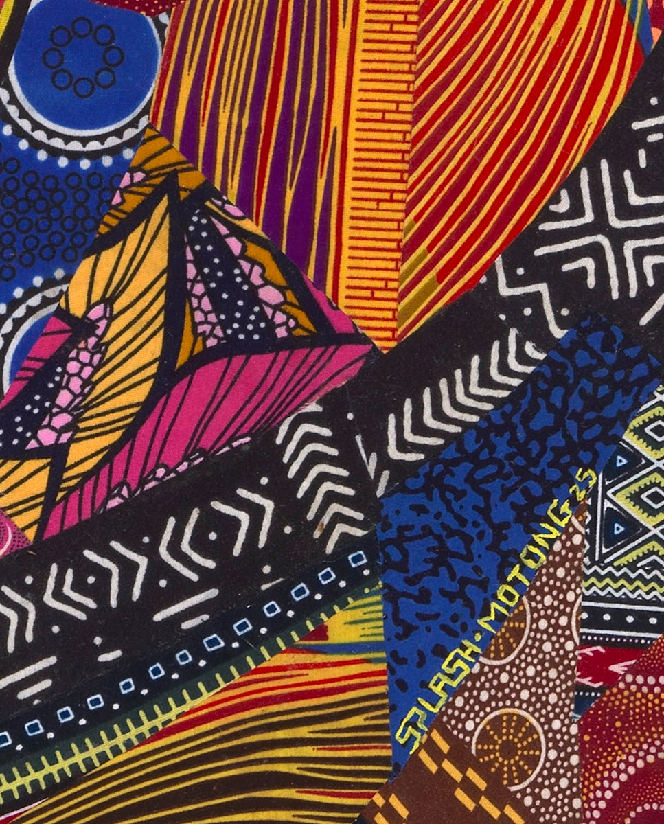 African artist Tsholo Motong, "London Fog" artwork